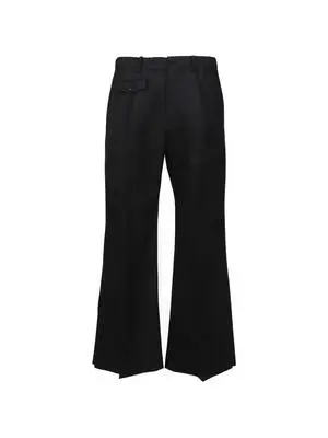CEDARWOOD Bootcut Wool Trousers