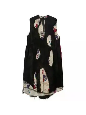 Prada Devoré Georgette Dress