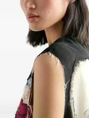 Prada Devoré Georgette Dress
