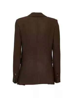 QL2 QUELLEDUE Wool Single-breasted Blazer
