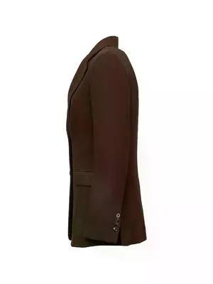 QL2 QUELLEDUE Wool Single-breasted Blazer