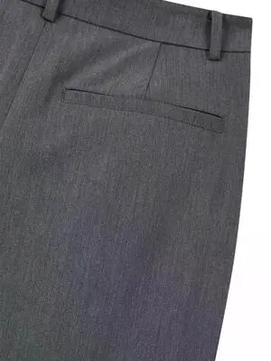 STUDIO TOMBOY Pleated Wide-leg Tailored Trousers