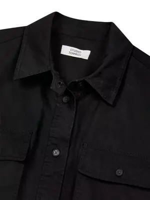 STUDIO TOMBOY Button-down Flap-pocket Shirt