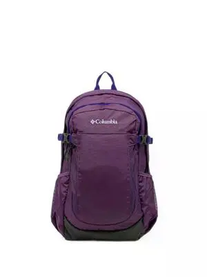 Columbia 25l Castle Crest Logo-print Panelled Backpack - Purple