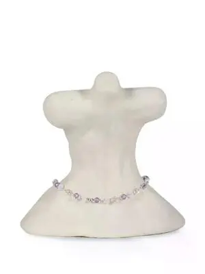 YESCERAMIC Beaded Torso Sculpture - Neutrals