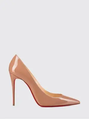 CHRISTIAN LOUBOUTIN So Kate Patent Leather Pumps - Cream
