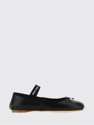 Miu Miu Ballet Flat - Black