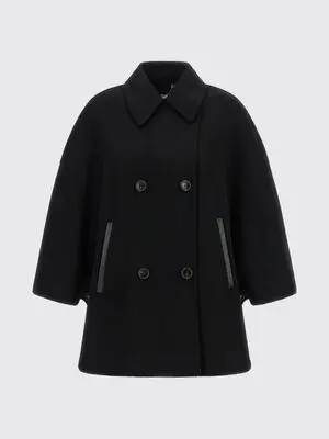 Max Mara Double-breasted Knee-length Cashmere Coat With Dropped Shoulders
