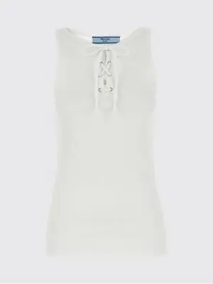 Prada Cotton Tank Top - White