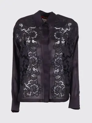 Max Mara Macrame Shirt - Black