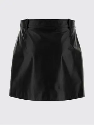 Gucci Calfskin Leather Mini Skirt