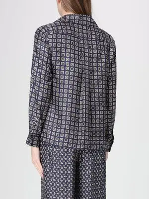 Max Mara Disco Printed Silk Shirt