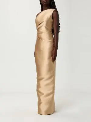 Solace London One-shoulder Satin Dress