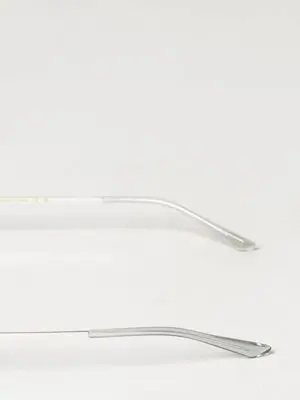 Gucci Engraved-logo Rectangular Metal Sunglasses