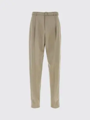 Saint Laurent Wool And Mohair Slim Fit Trousers