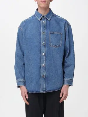 Loewe Anagram Denim Overshirt - Blue