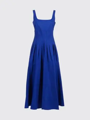 Max Mara Cotton Midi Dress - Blue