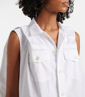 Sacai Poplin Minidress