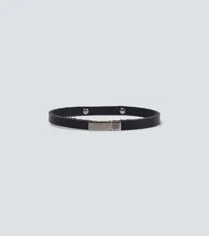 Saint Laurent Leather Bracelet