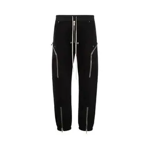 Rick Owens Heizer Cargo Trousers - Black