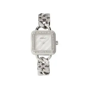 Off-White Street Bling Crystal Watch 'stainless Steel - Silver