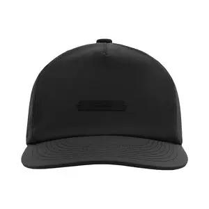 Fear Of God 5 Panel Nylon Hat 'vintage - Black