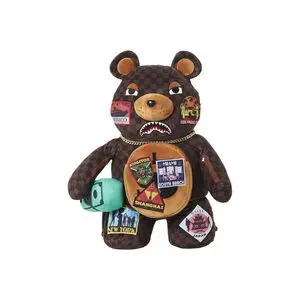 SPRAYGROUND Global Mogul Moneybear Teddybear Backpack - Multicolor
