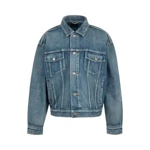 Saint Laurent 70s Trucker Jacket San Francisco - Blue