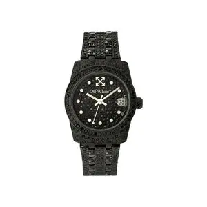 Off-White Discreet Crystal Watch - Black