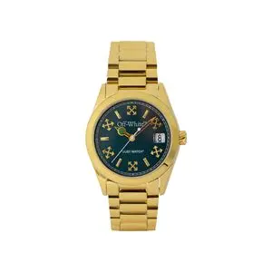 Off-White Crossing Bracelet Watch - Gold