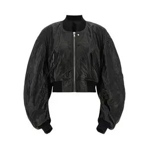 Rick Owens Secchia Cropped Flight - Black