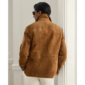Ralph Lauren Hand-tailored Suede Utility Jacket