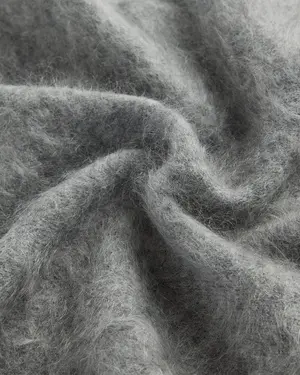 Quince Brushed Cashmere Scarf - Heather Grey