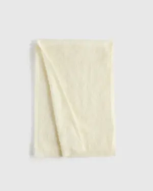 Quince Brushed Cashmere Scarf - Ivory
