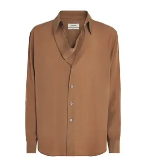 SYSTEM Triangular Panel Shirt