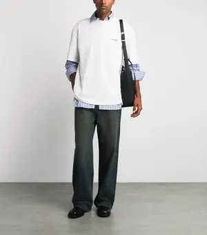 SYSTEM Wide-leg Denim Trousers