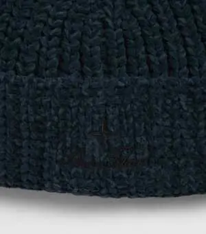 Stone Island Cotton Logo Beanie