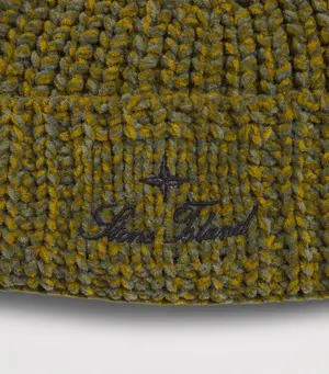 Stone Island Cotton Logo Beanie