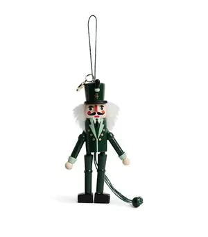 Harrods Nutcracker Pully Decoration - Green