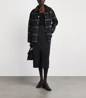 Claudie Pierlot Button-front Midi Skirt