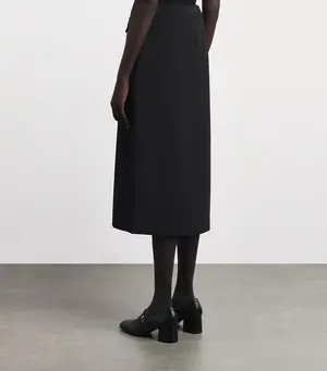 Claudie Pierlot Button-front Midi Skirt