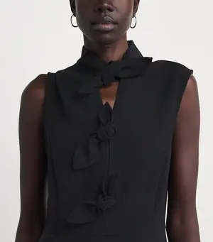 Claudie Pierlot Tie-front Mini Dress