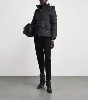 Moncler Fourmines Quilted Down Jacket - Black