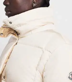 Moncler Castlenew Down Quilted Jacket - Beige