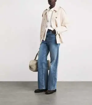 Maje Cotton Fitted Lace-up Shirt
