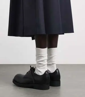 Maje Wool-blend Pleated Midi Skirt