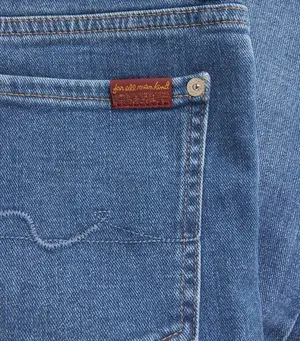 7 For All Mankind The Leggy Bootcut Crop Jeans