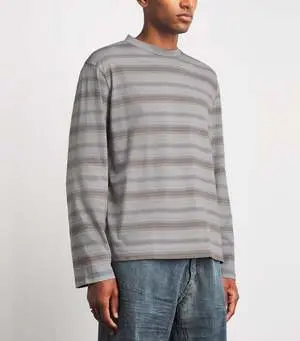 Our Legacy Cotton Stripe Box Long-sleeve T-shirt