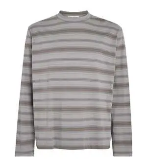 Our Legacy Cotton Stripe Box Long-sleeve T-shirt - Green