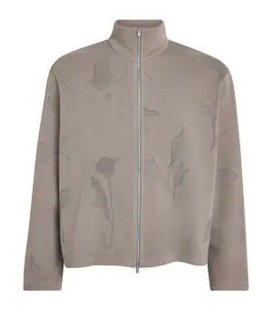 Our Legacy Cotton Shrunken Zip-up Sweater